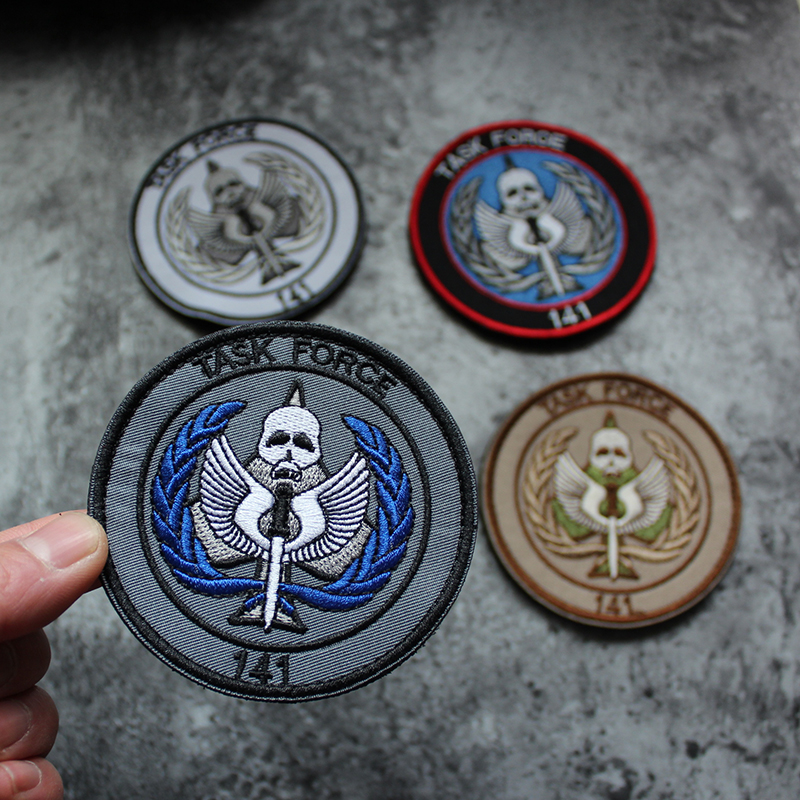 ที ่ กําหนดเองจุดสัมผัส TF 141 task force call of duty Male badge แฟน ...