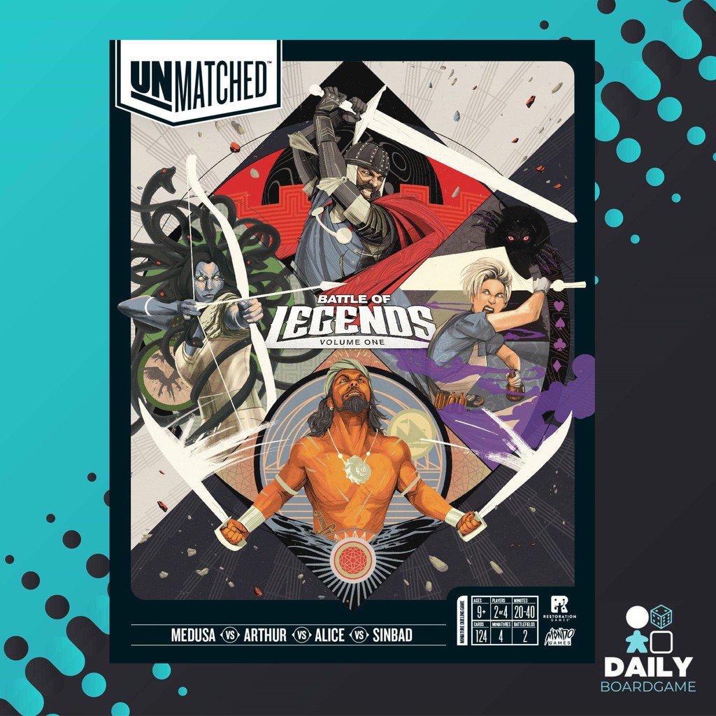 Unmatched : Battle of Legends Vol 1 [Boardgame] | Shopee Thailand