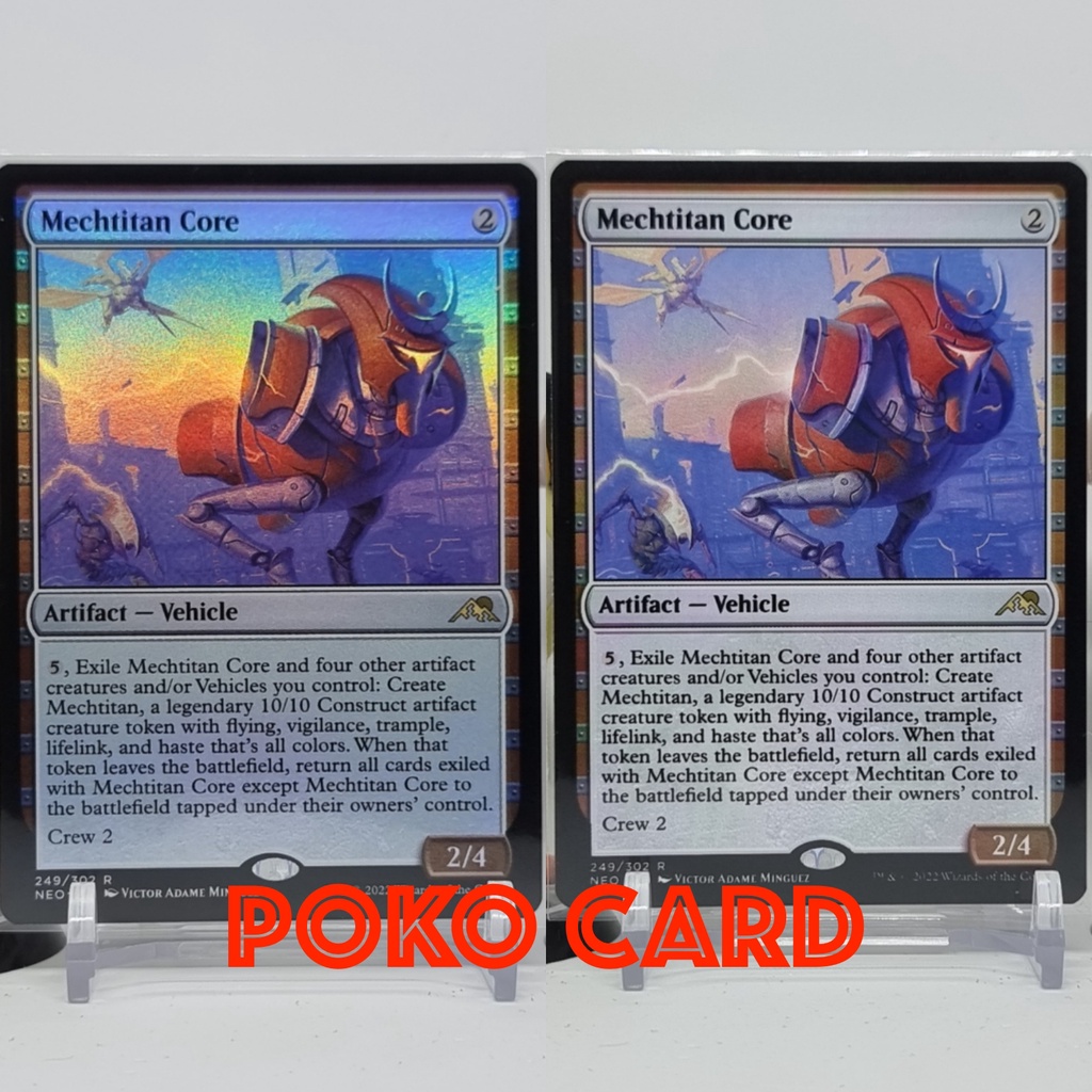 Mechtitan Core การ์ด Magic The Gathering ของแท้ จากชุด Kamigawa Neon ...