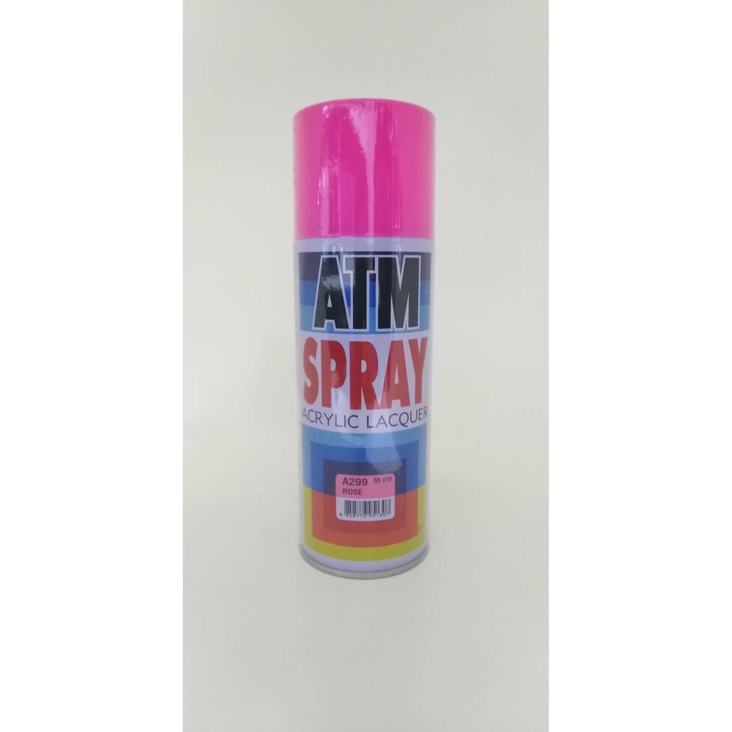 ATM Spray Acrylic Lacquer สเปรย์สำหรับงานอเนกประสงค์ ชนิดฟิล์ม มี 18 สี ...