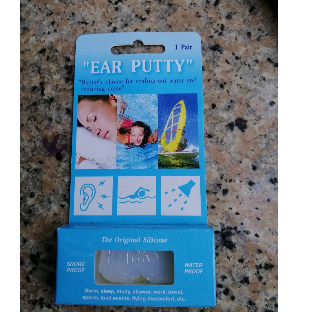อุดหูกันน้ำ silione ear putty | Shopee Thailand