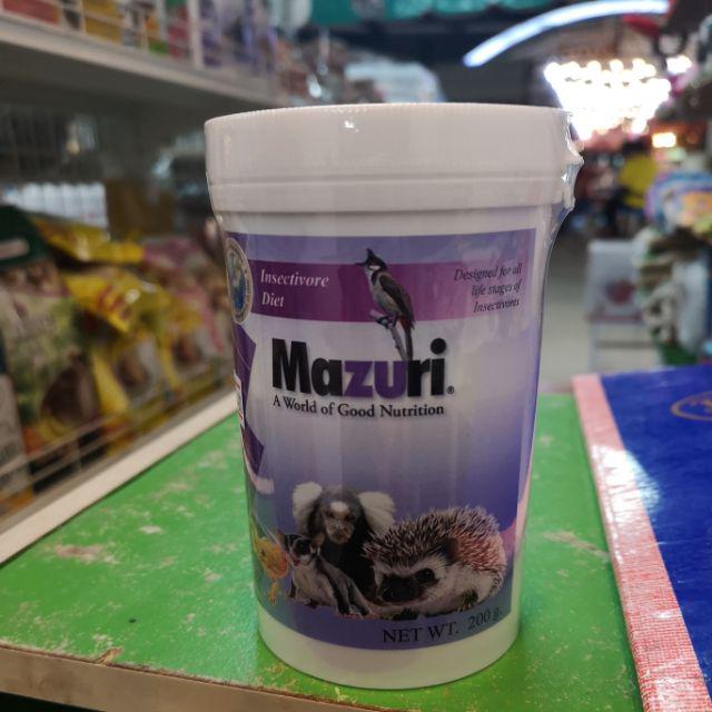 Mazuri Insectivore Diet อาหารสำหรับสัตว์กินแมลง อาหารเม่น อาหารชูก้่า ...