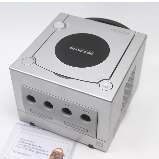 nintendo gamecube สีเงิน มีช่อง digital out 151121 | Shopee Thailand