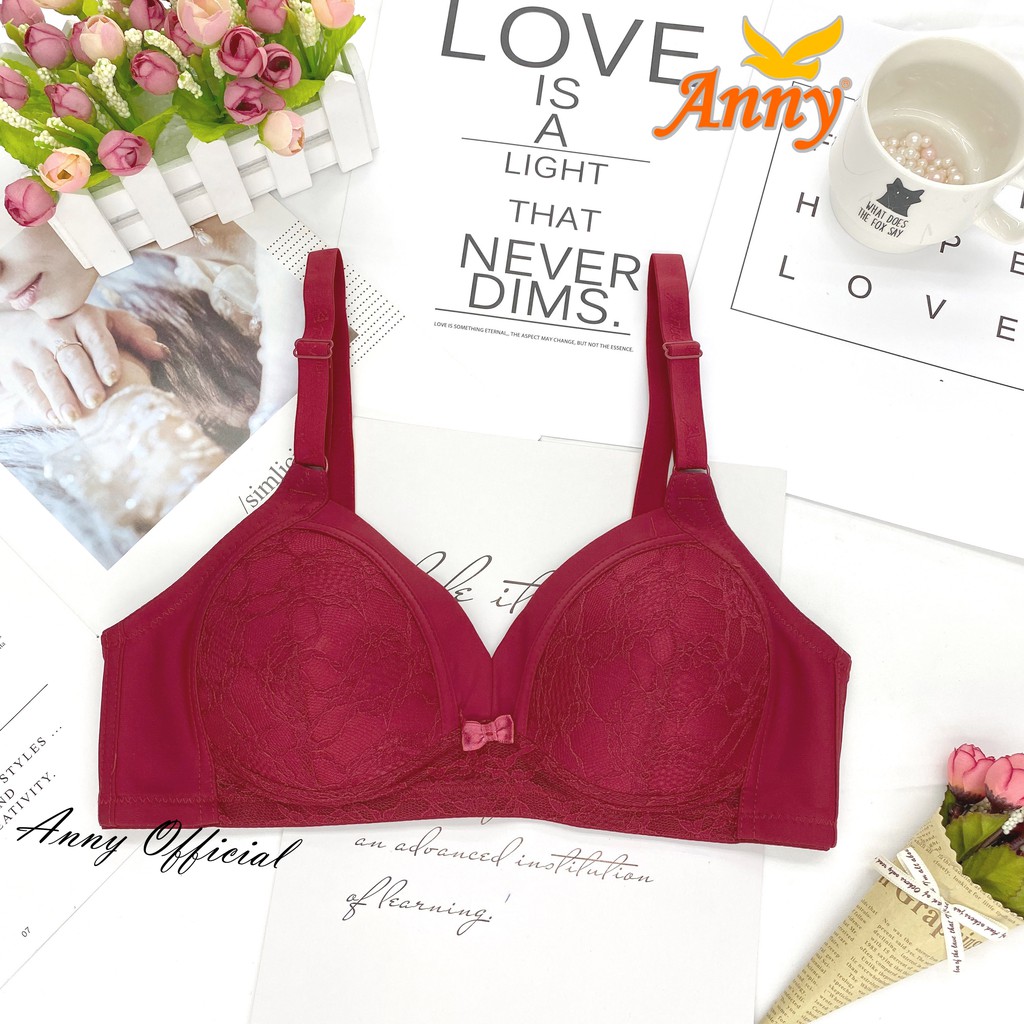ชุดชั้นใน Anny รุ่นB3558 คัพB เสื้อใน 2ตะขอ บรา ไร้โครง เต็มทรง ฟองน้ำบาง3mmสายบ่าปรับได้3ระดับ ...
