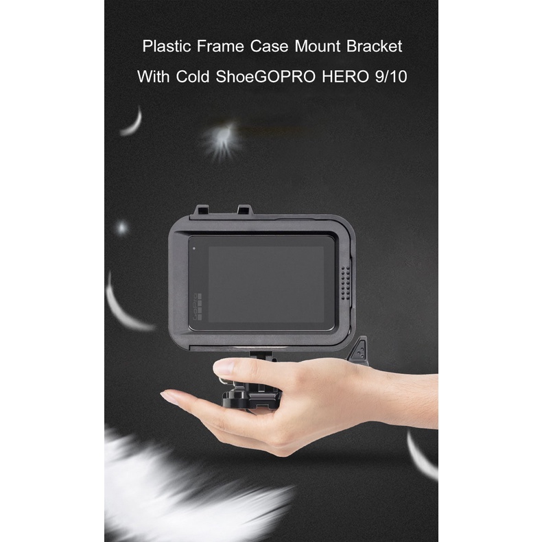 Plastic Frame Case Mount GoPro Hero 9/10/11/12 Black | Shopee Thailand