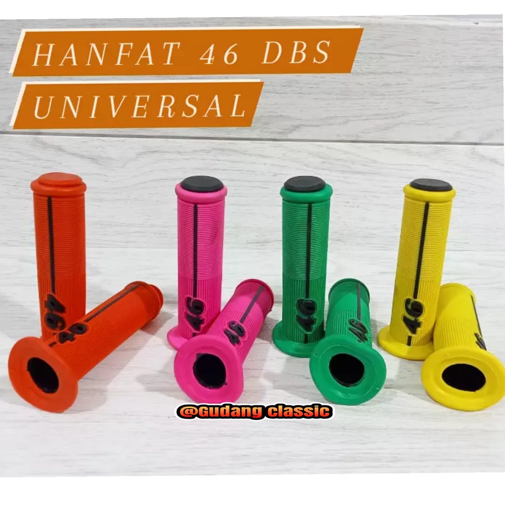 ยาง HANFAT HANDGRIP MODEL 46 DBS UNIVERSAL | Shopee Thailand