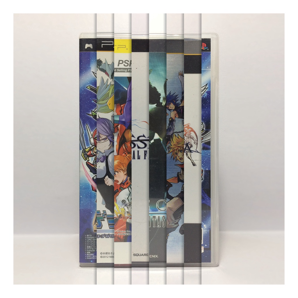 แผ่นเกม UMD เครื่อง PSP (PlayStation Portable) 180BOX Various Genres ...