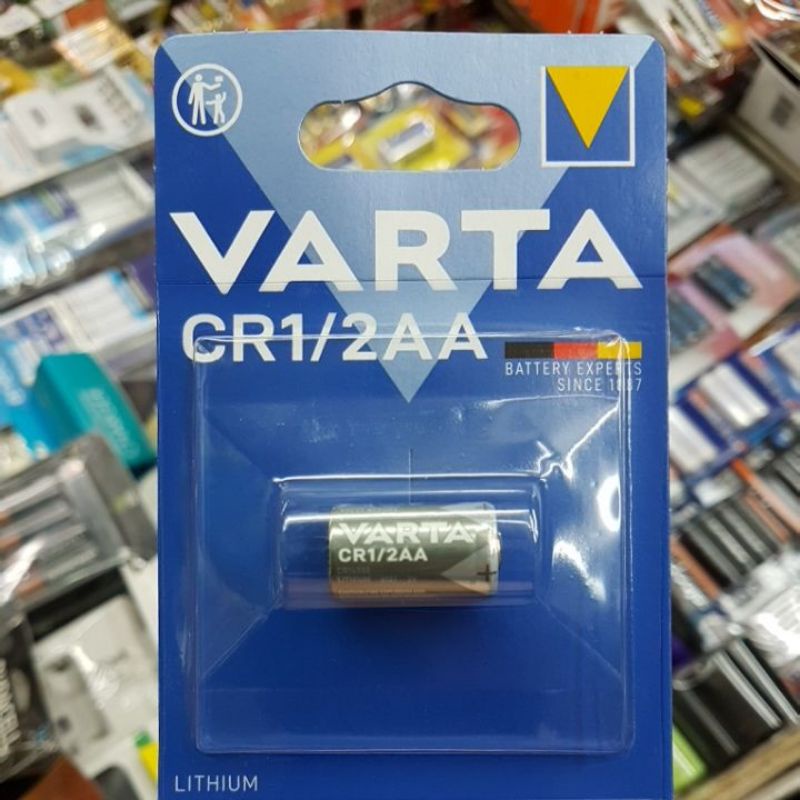 ถ่าน Varta CR1/2AA Lithium 3V 1ก้อน ของใหม่ ของแท้ แบรนด์เยอรมัน | Shopee Thailand