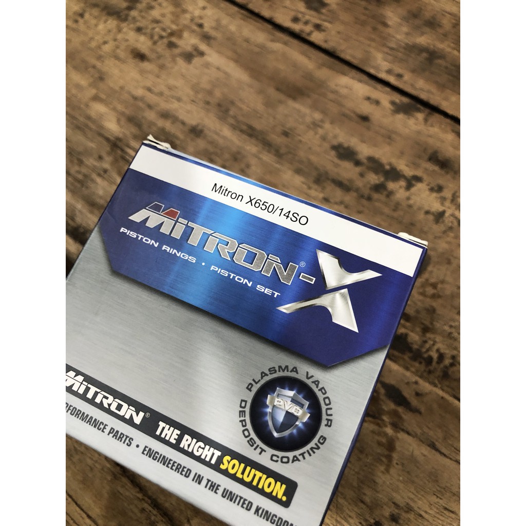 ลูกสูบMitron-X ( ครบชุด ) ( สลัก14มิล ) ของแท้ ขนาด57-66มิล ( ลูกสูบไมต ...