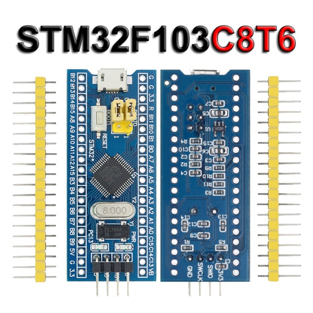 St-link V2 บอร์ดไมโครคอนโทรลเลอร์ ดาวน์โหลดโปรแกรมเมอร์ STM32F103C8T6 ARM STM32 STM32F401 ...