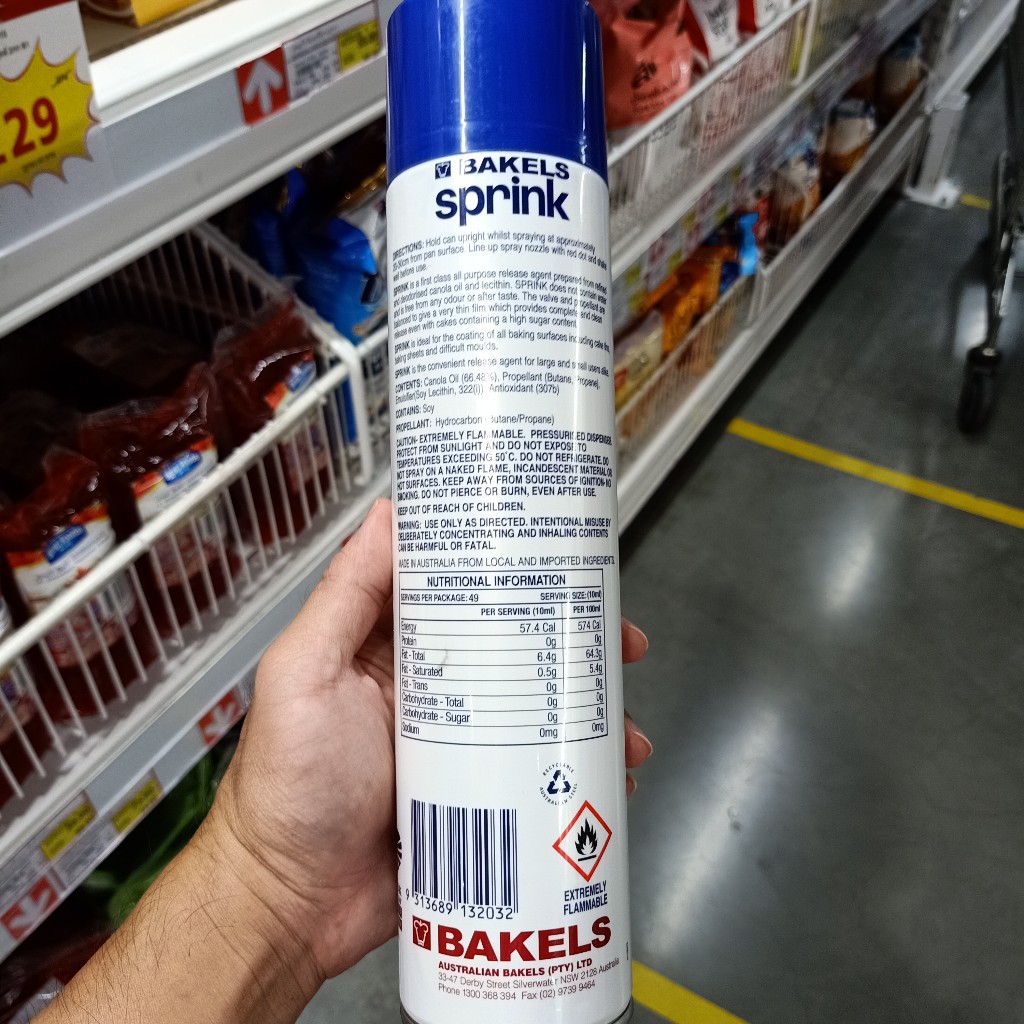 ecook น้ำมัน คาโนล่า ผ่านกรรมวิธี สำหรับ เบเกอรี่ ตรา bakels sprink ...