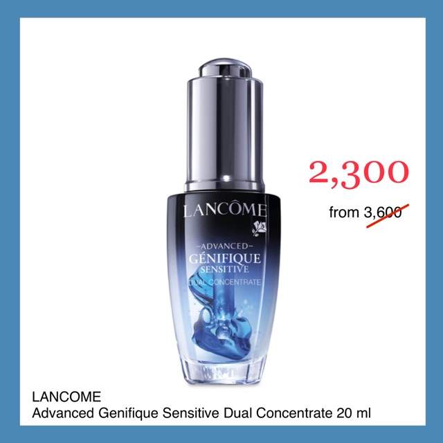 LANCÔME Advanced Génifique Sensitive Dual Concentrate 20ml | Shopee ...