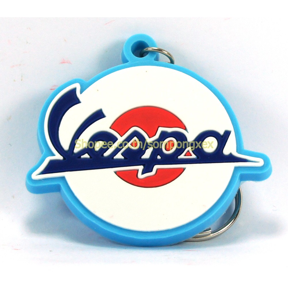 VESPA พวงกุญแจ ยาง เท่ๆ ห้อยกระเป๋า แฟชั่นสตรีท มินิมอล รถแข่ง เรชซิ่ง ...