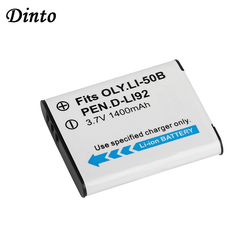 Dinto 1Pc 1400MAh Li-50B Li50B Li 50B Li-Ion แบตเตอรี่กล้องสำหรับ ...