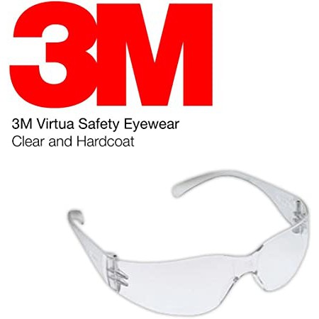 3M 11326 แว่นตานิรภัย VIRTUA เลนส์ใส กันรอย Safety Eyewear | Shopee ...
