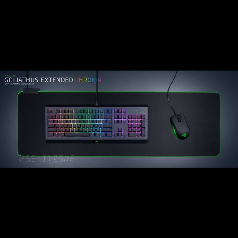 💕🎉RAZER MOUSE PAD GOLIATHUS EXTENDED CHROMA (เมาส์แพด) แท้ 100% ประกัน ...