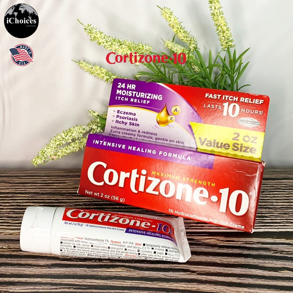 [Cortizone 10] 24 HR Moisturing Itch Relief Anti-Itch Creme Intensive ...