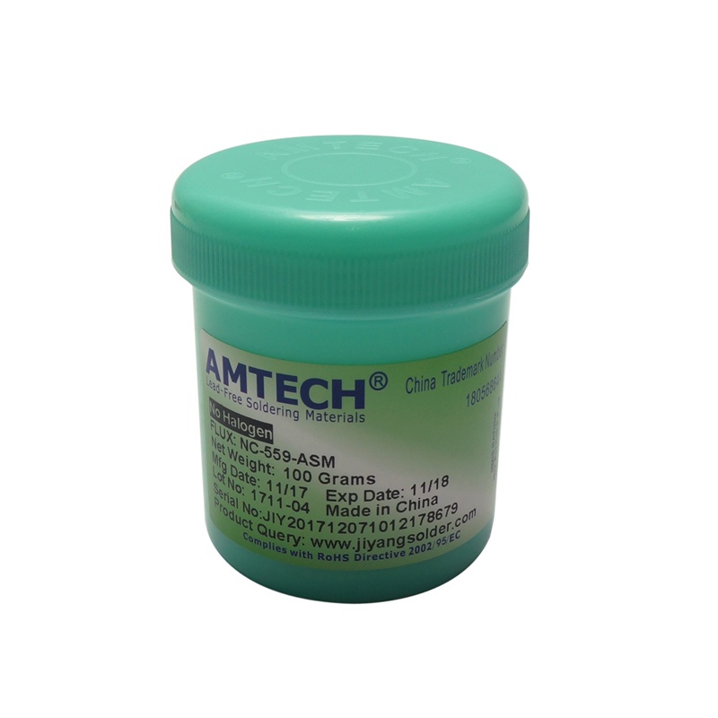 100g Original AMTECH NC-559-ASM RMA-223 Lead-Free Solder Flux Paste for ...