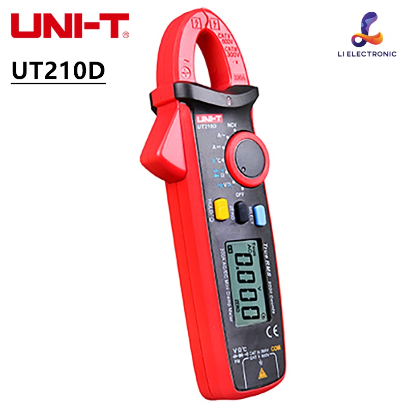 แท้ ส่งจากไทย UNI-T UT210D UT210E Mini Digital Clamp Meters AC/DC ...