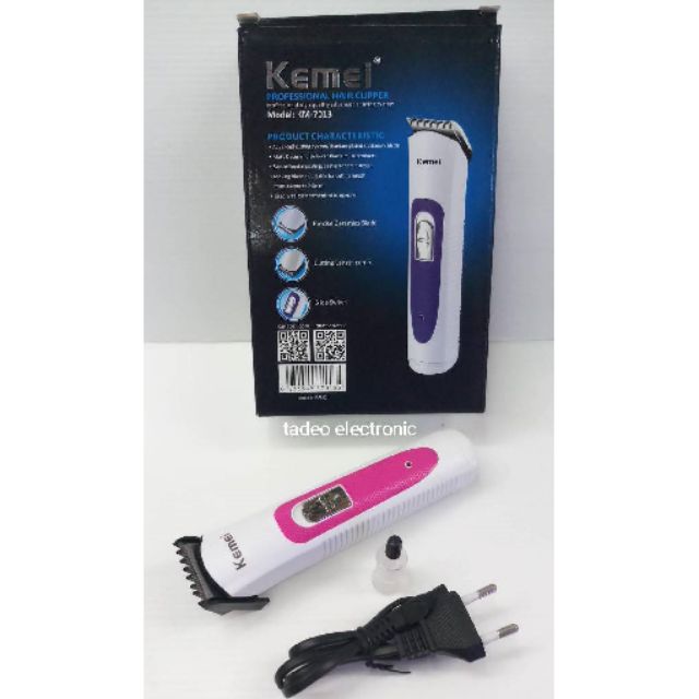 แบตาเลี่ยนตัดผม รุ่นKM-7013 | Shopee Thailand