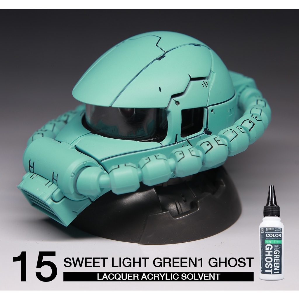 สีแอร์บรัช [RADITZ STUDIO] No.01-23 BASIC GHOST GLOSS SERIES Pre-Thinned Paint For Gundam ...