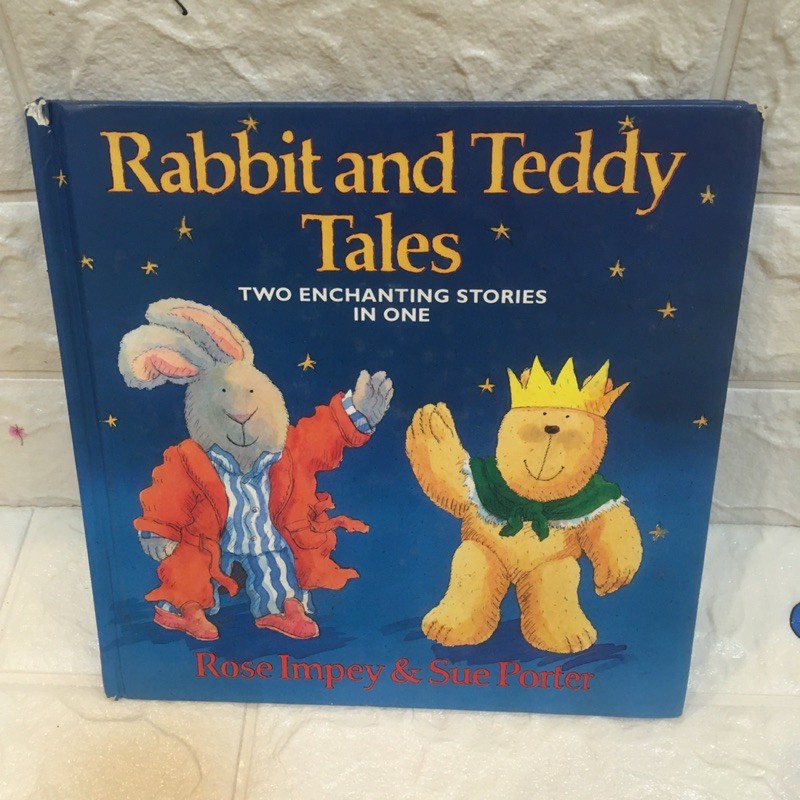 Rabbit and Teddy Tales หนังสือนิทานปกแข็ง(มือสอง)-cb4 | Shopee Thailand