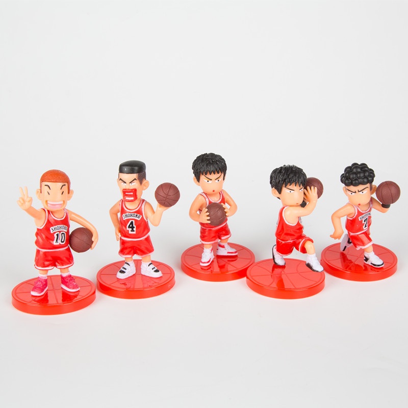 Slam Dunk Master 5 Sakuragi. การไหลของดอกไม้บนถนน ตุ๊กตาบาสเก็ตบอล ...