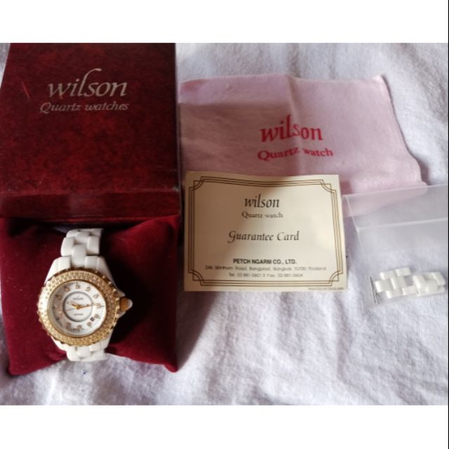 Wilson Quartz watch | Shopee Thailand