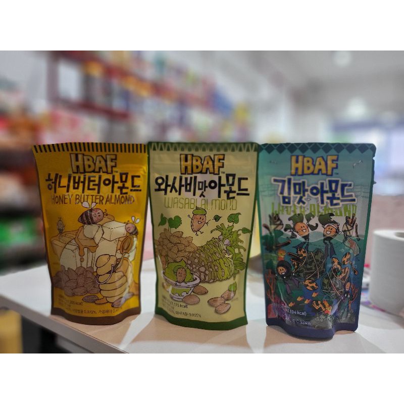 HBAF Almond 210g อัลมอนด์เกาหลี | Shopee Thailand