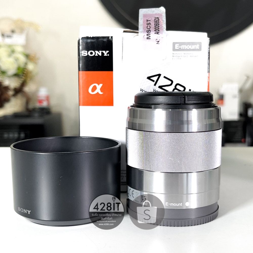 Sony E 50 f1.8 OSS [สีเงิน] เลนส์ Fix รุ่นยอดนิยม ถ่ายสวย ละลายหลัง | Shopee Thailand
