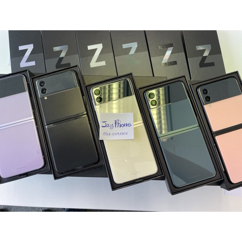 Samsung Z flip3 5G 128/256GB เครื่องมือ2 เครื่องศูนย์ไทย100% สภาพสวย ...