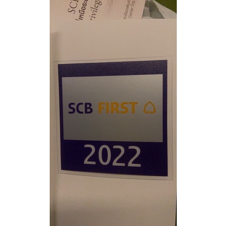 scb first สติ๊กเกอร์ 3200 บาท | Shopee Thailand