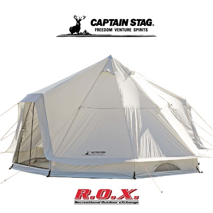 CAPTAIN STAG CS CLASSICS ONE POLE TENT DX OCTAGON 460UV เต็นท์นอน เต็นท์แคมป์ปิ้ง | Shopee Thailand