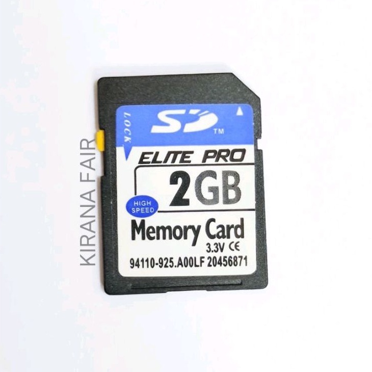 การ์ดหน่วยความจํา SD การ์ด Elite Pro SD 2GB สําหรับคีย์บอร์ดกล้อง Handycam | Shopee Thailand
