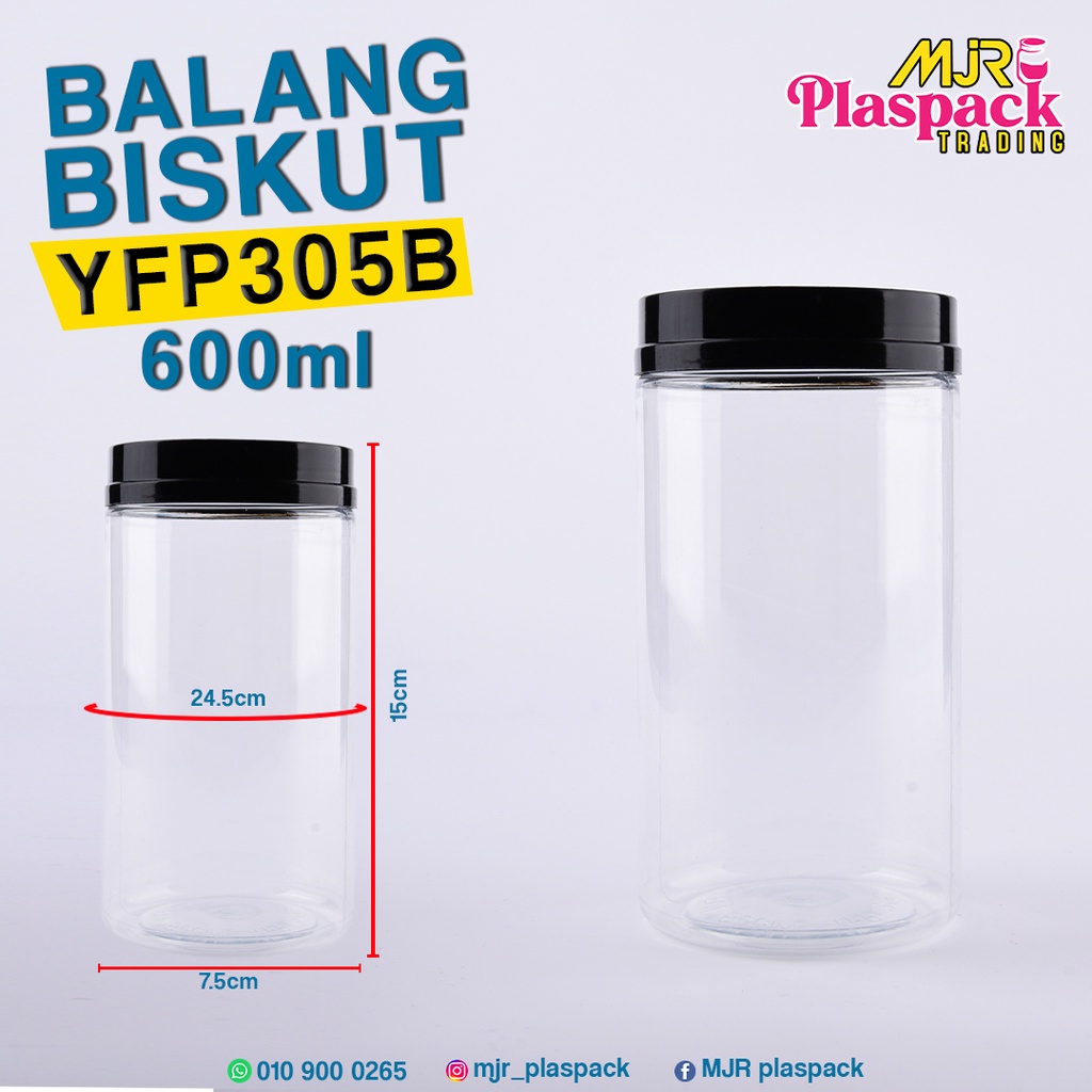 Pet Balang Code YFP 305 / Biskut Balang / Chocojar Balang / Plastic ...