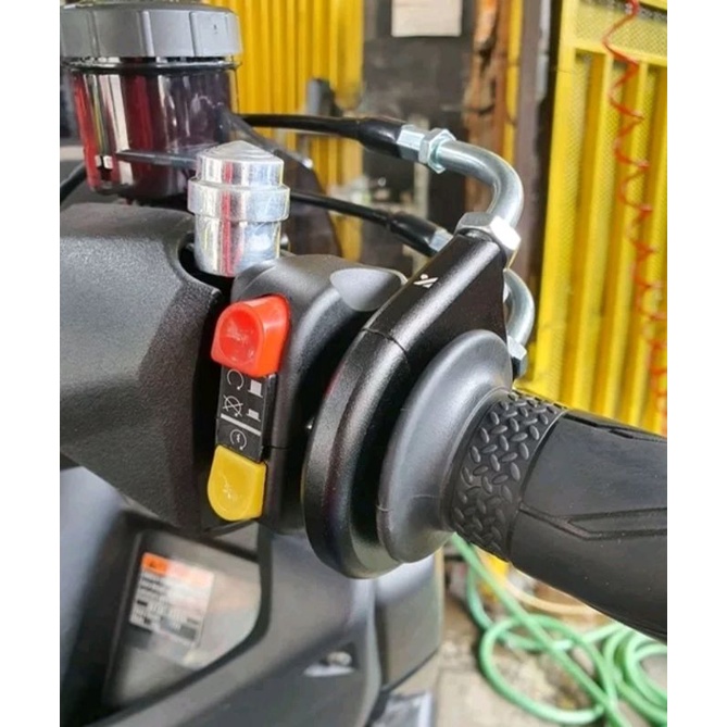 สวิตช์เปิดเครื่อง ที่ยึดรถมอเตอร์ไซด์ Switch + universal Tad Matic Mio ...