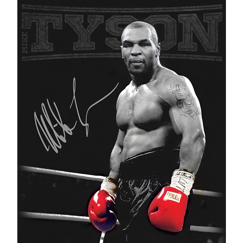 โปสเตอร์ติดผนัง Mike TYSON (สามารถปรับแต่งภาพ) | Shopee Thailand