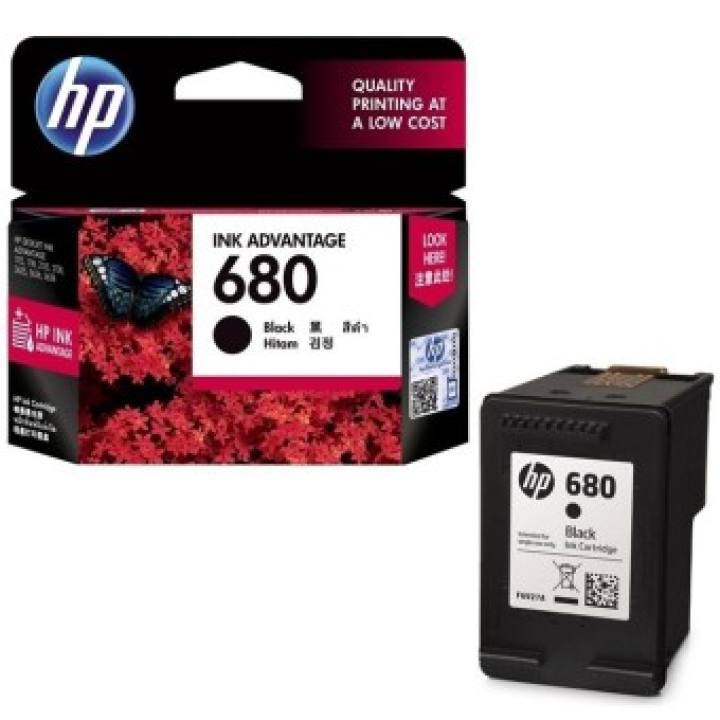 HP 680 Black Ink Advantage Cartridge (F6V27AA) | Shopee Thailand