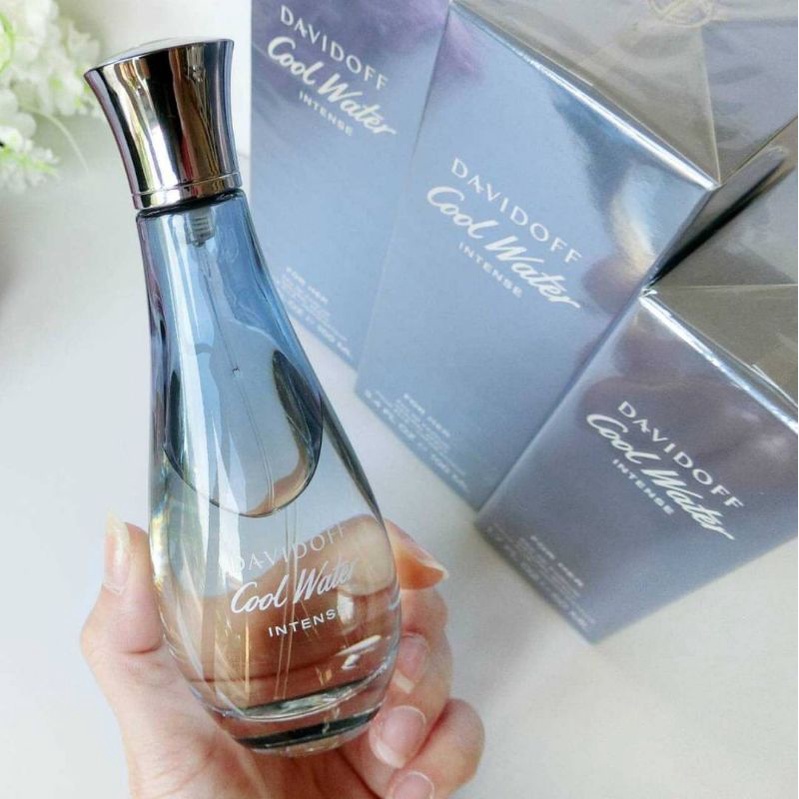 กล่องซีล Davidoff Cool Water Intense EDP For Women 100ml | Shopee Thailand