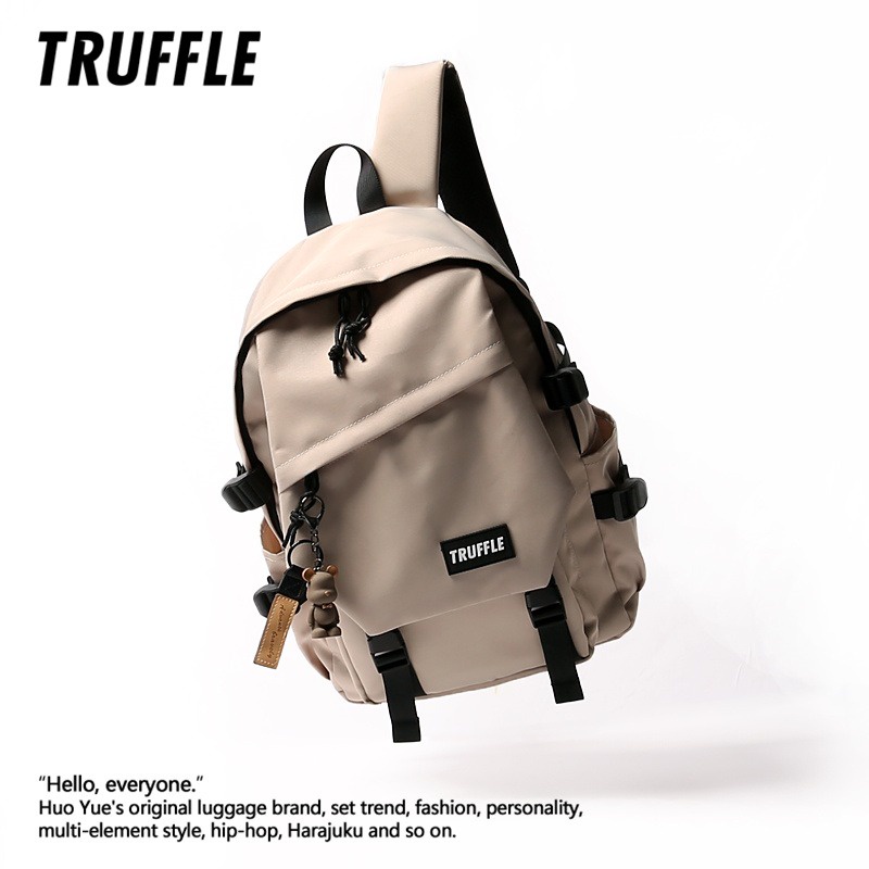 Truffle backpack V.2 2023 (Beige) กระเป๋าเป้สำหรับ Notebook สำหรับขนาด ...