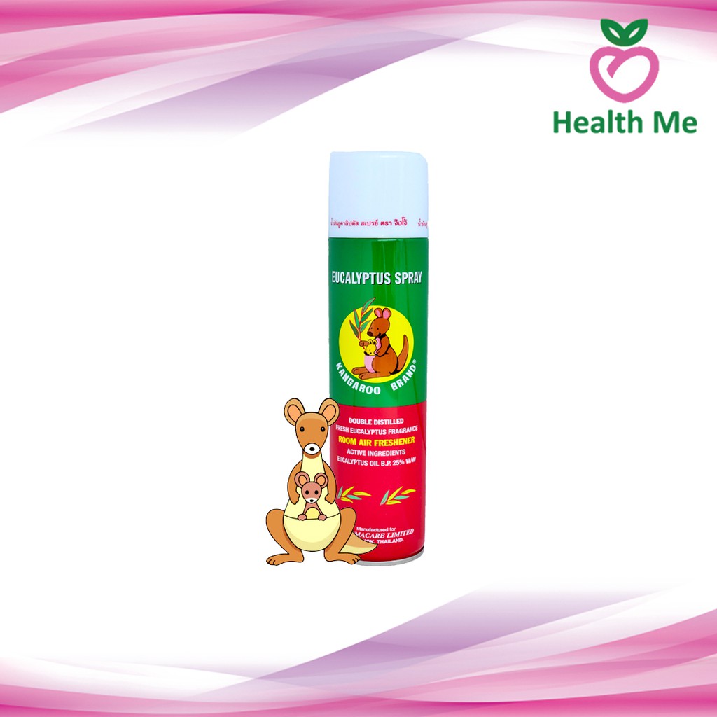 KANGAROO EUCALYPTUS SPRAY น้ำมันยูคาลิปตัส สเปรย์ ตรา จิงโจ้ 300 ml ...
