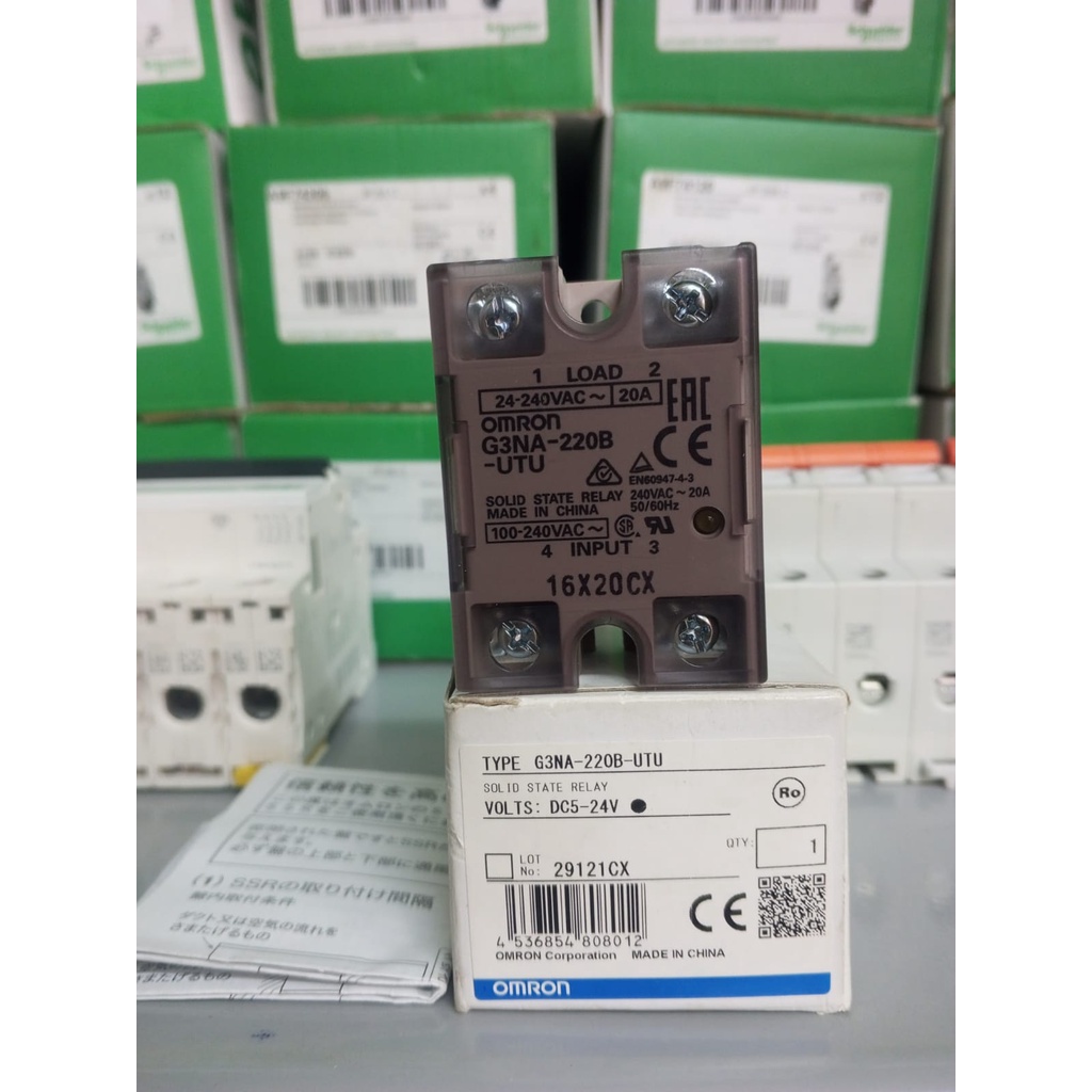 Solid STATE RELAY G3NA-220B-TU 100 - 240V AC OMRON ต้นฉบับ | Shopee Thailand
