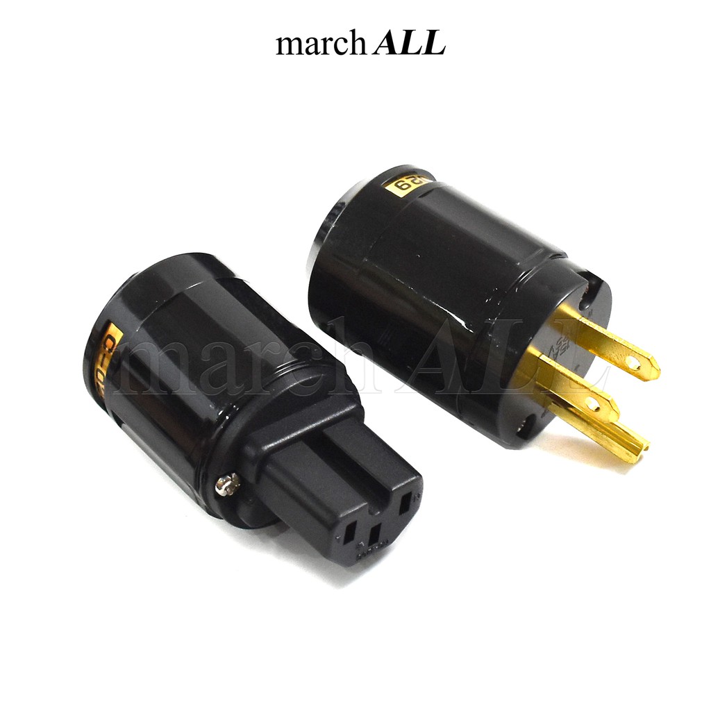 หัวปลั๊ก P029E + C029 ปลั๊ก HIFI Power Cord คุณภาพสูง มาตรฐานจากอเมริกัน merican Standard ผ่าน ...