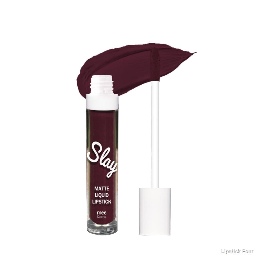 2022 ลิควิดลิปสติกเนื้อแมท Mee Slay Matte Liquid Lipstick 4.5 g ...