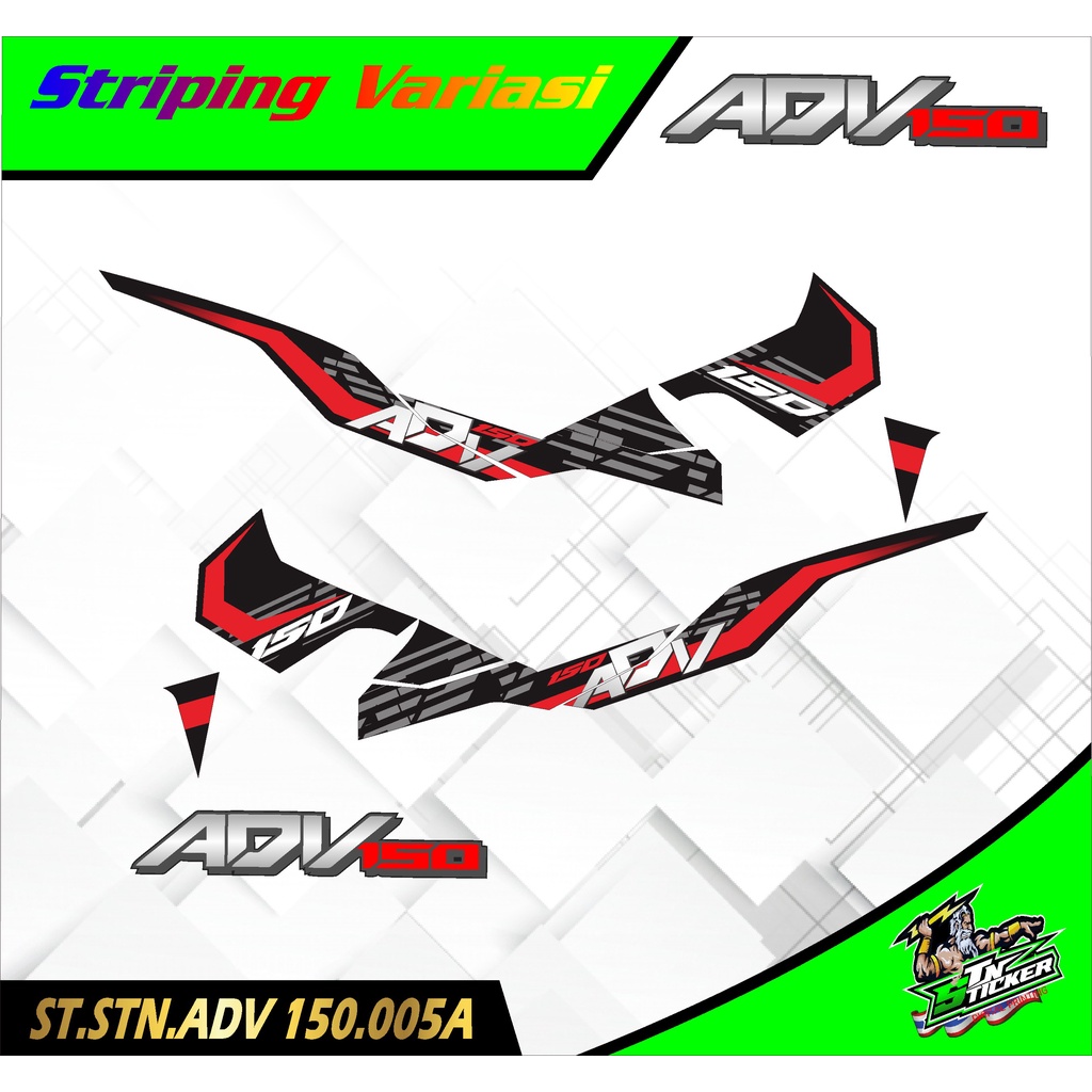 สติ๊กเกอร์ STRIPING LIST VARIATION HONDA ADV 150.005 | Shopee Thailand