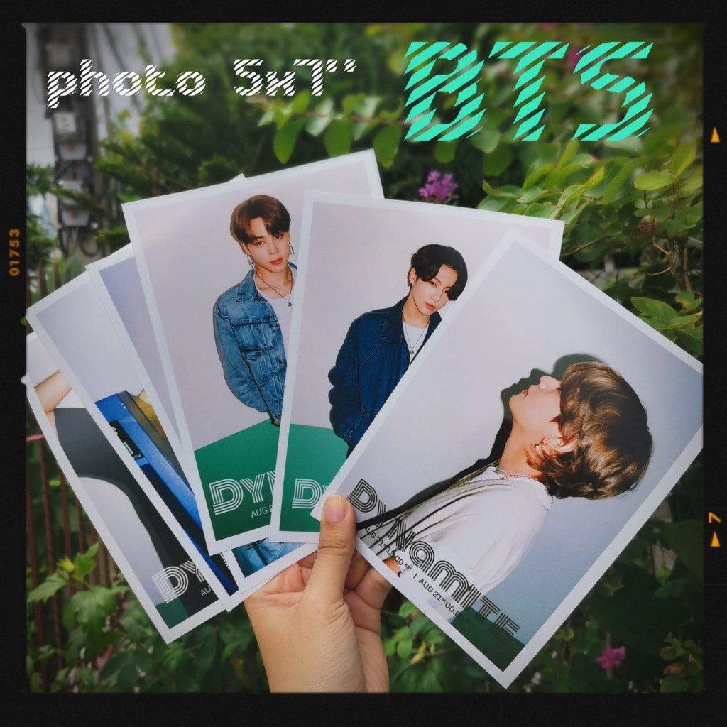 BTS - รูป 5x7 นิ้ว Dynamite kpop | Shopee Thailand