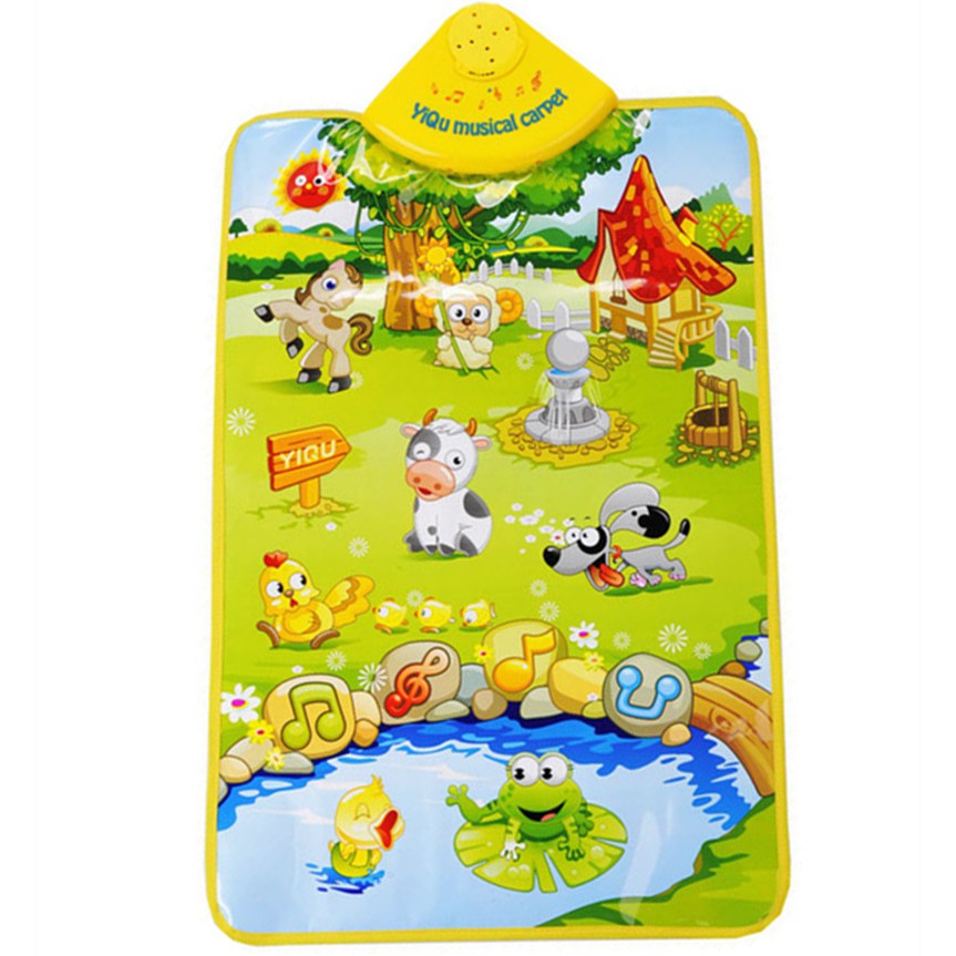 พรมดนตรี Animal Musical Carpet กดแล้วมีเสียงร้องของสัตว์และเสียงดนตรี ...