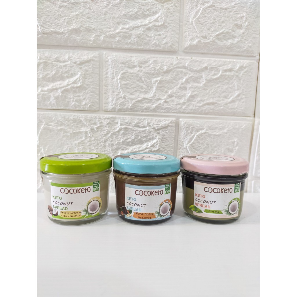 Cocoketo Coconut Spread Natural food 90g | Shopee Thailand