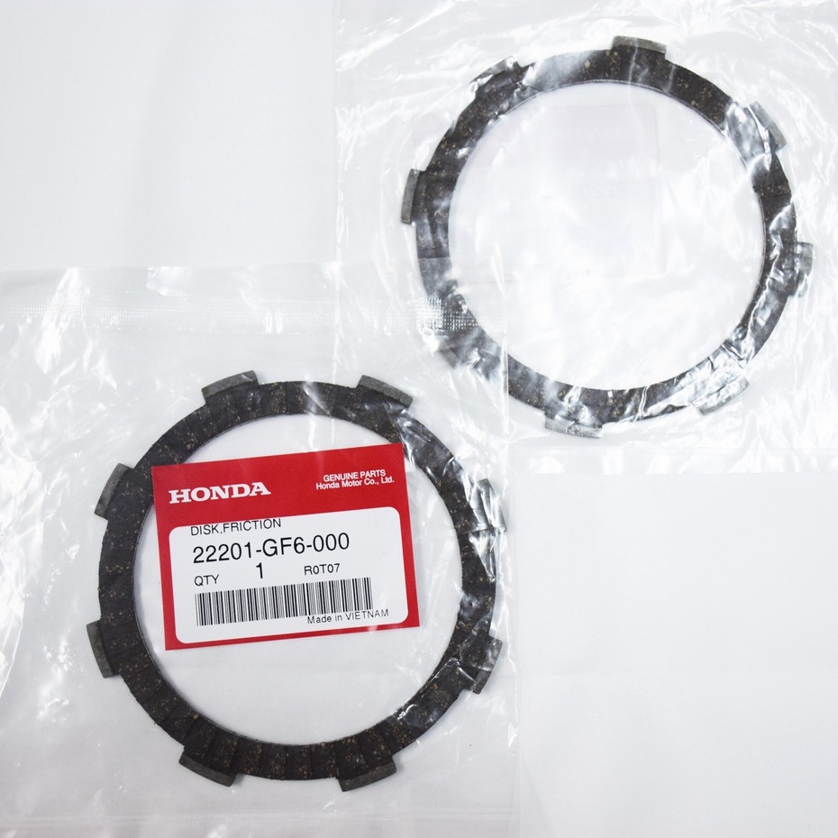 22201-GF6-000 แผ่นครัช แผ่นครัท แท้ Wave100S, wave110, Honda dream ...