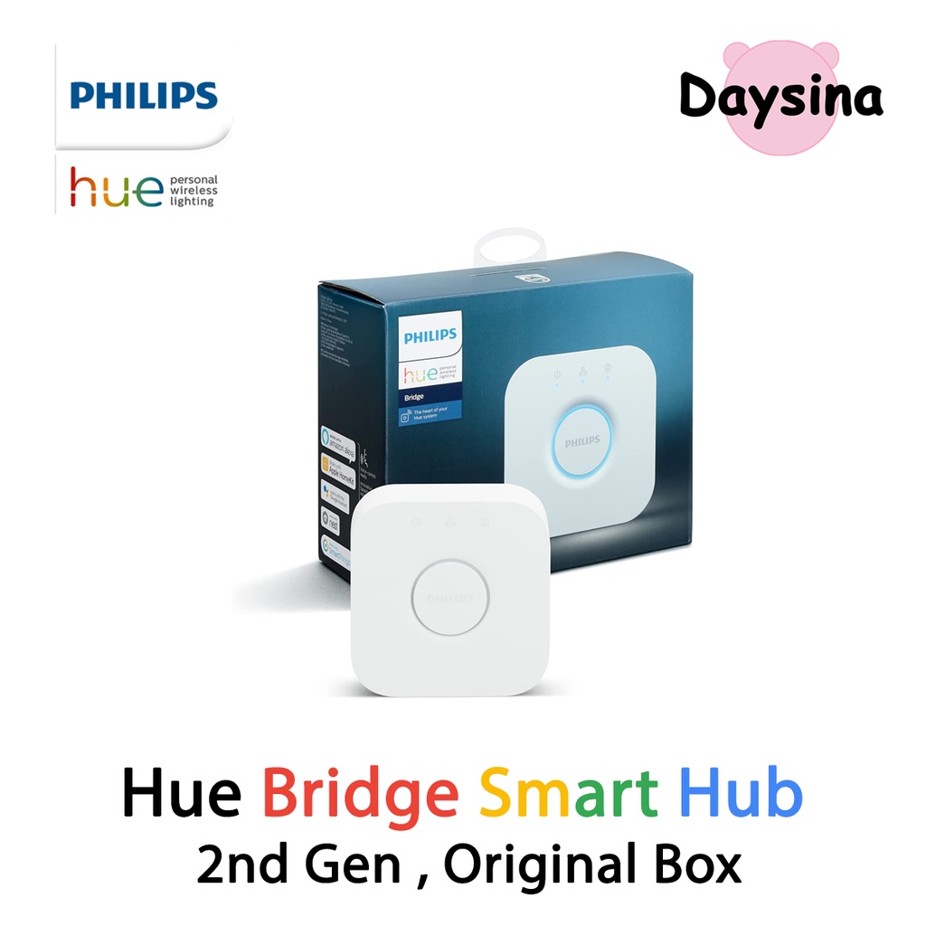 Philips Hue Bridge Smart Hub , 2nd Gen (Compatible with Amazon Alexa ...